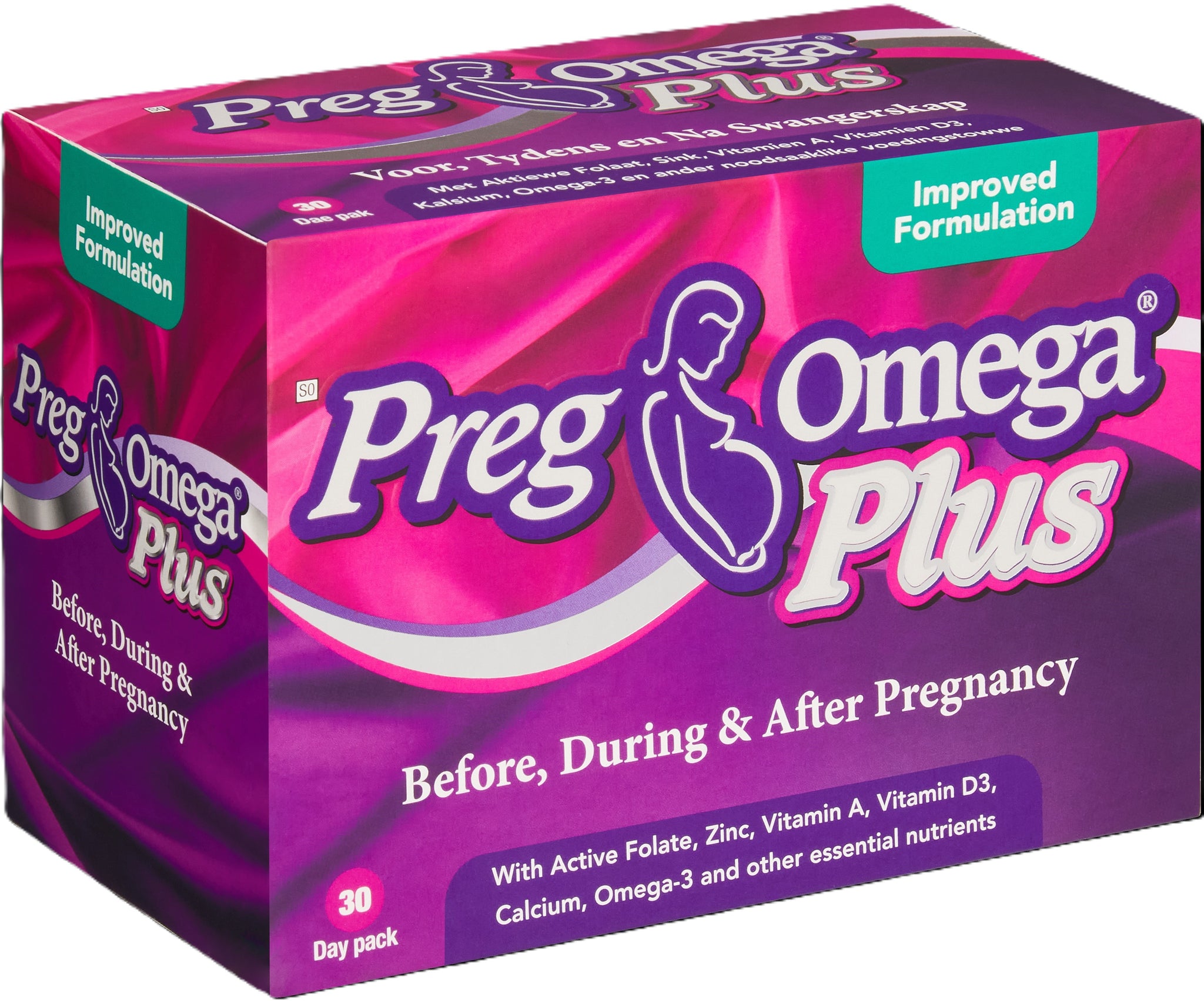 PregOmega Plus - 30 Day Pack X2 – PureVita