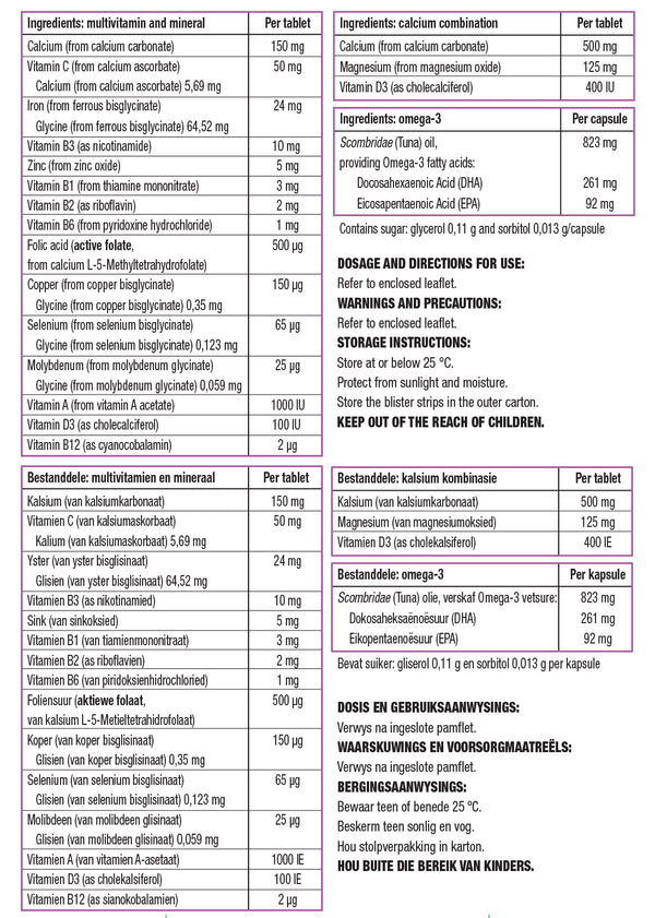 PregOmega Plus - 30 Day Pack – PureVita